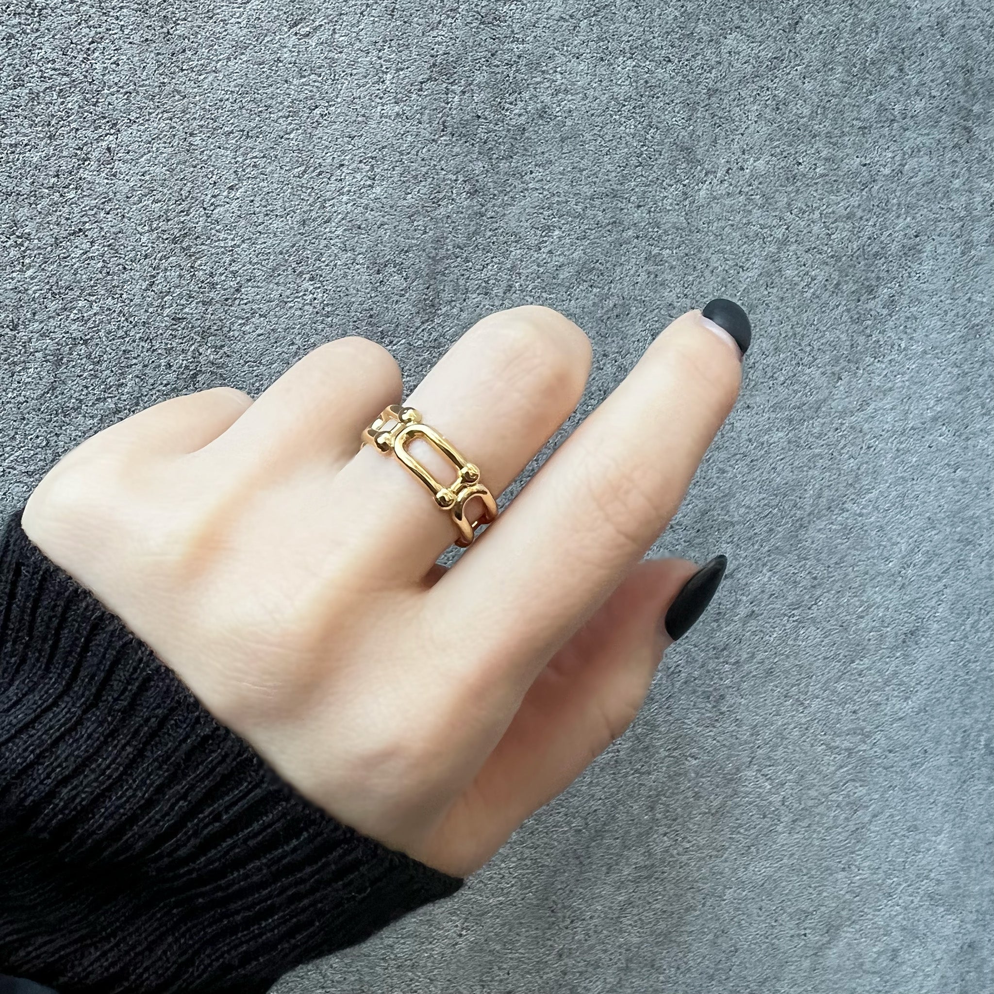 316L Tデザインリング